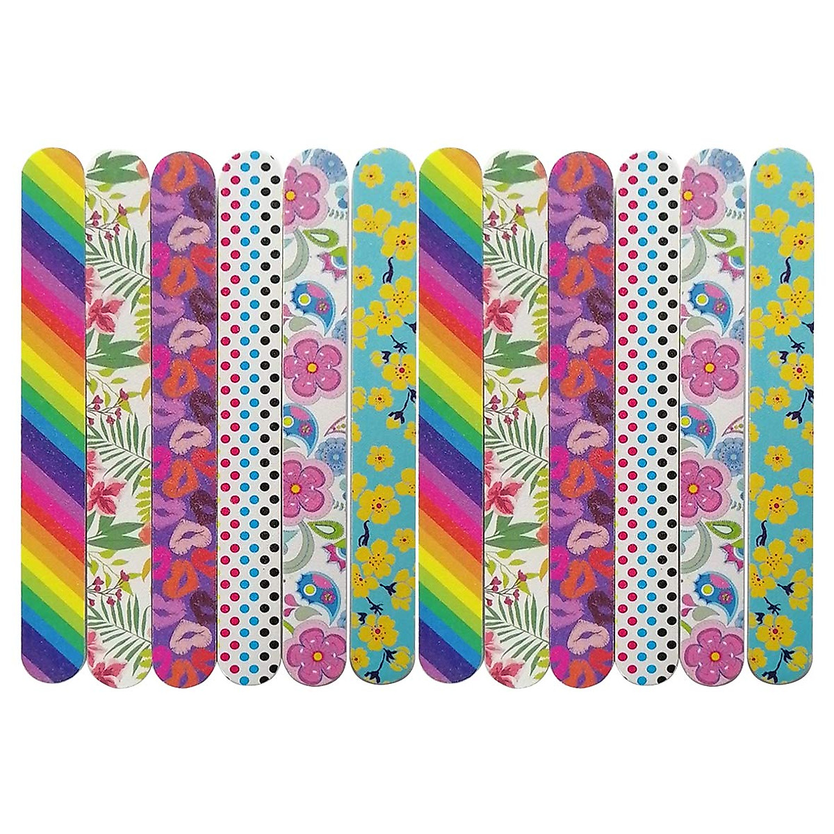 New8Beauty Emery Boards for Nails Series (24-Pack) (New8Beauty Nail Files Emery Board (24-Pack))
