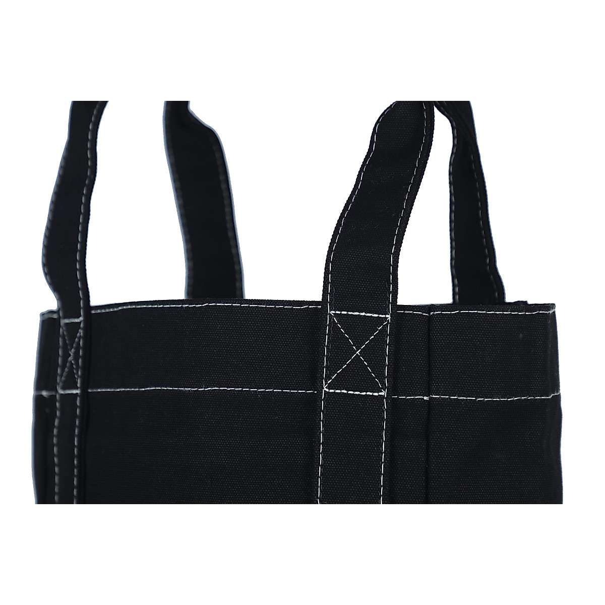 Tag&Crew Women's Urban Tote Easy to Carry Shoulder Handbag with Multiple Pockets - Black