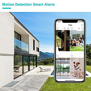 Hidden Spy Camera, 1080P WiFi Mini Camera Portable Wireless Security Cameras with 2 Lenses Motion Detection Night Vision Remote View for Home Surveillance Video Recorder Covert Nanny Cam(2021 Design)