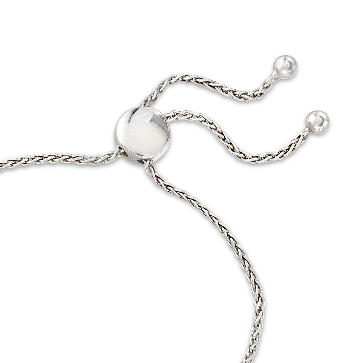 Ross-Simons 2.00 ct. t.w. Diamond Cluster Bolo Bracelet in Sterling Silver