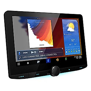 Kenwood DMX1037S 10.1" High Definition Car Stereo Receiver with Capacitive Touch Panel
