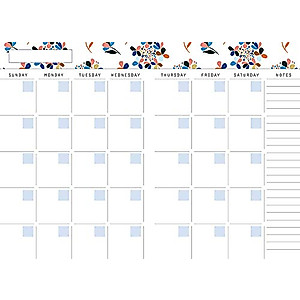 Posh: Undated Monthly Pocket Planner Calendar