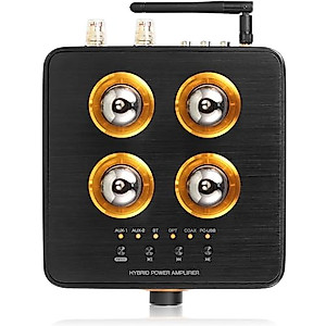Nobsound B100 Bluetooth 5.0 Tube Amplifier USB DAC Coax/Opt Integrated Power Amp