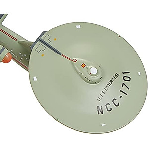 Eaglemoss Star Trek Figure USS Enterprise NCC-1701 Hero Collector 13x7.5x7.5cm