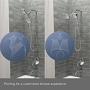 Kohler 23218-BN Awaken Shower Packages, 2-in-One Combo, Vibrant Brushed Nickel