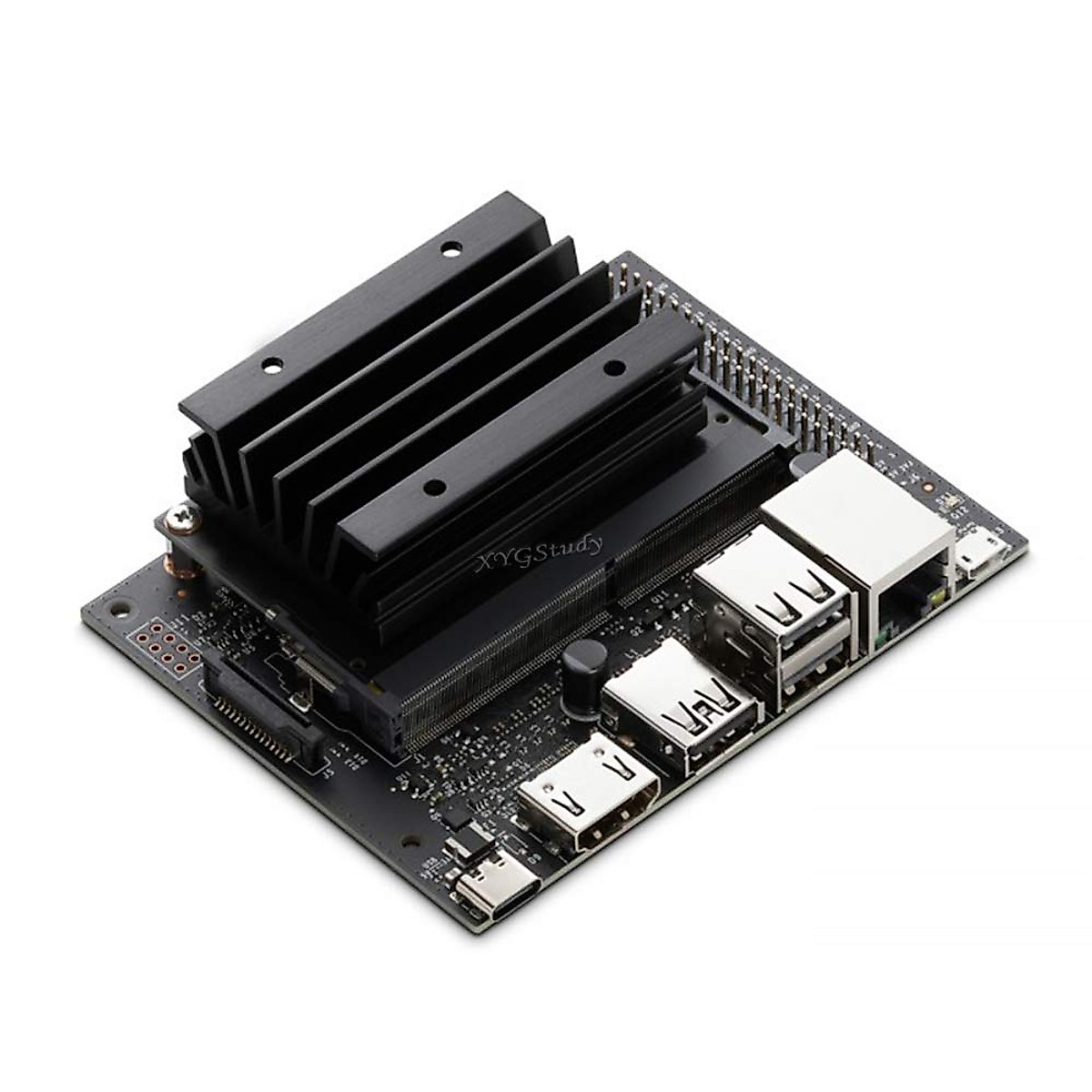 Jetson Nano 2GB Developer Accessories Kit for Small Powerful Computer AI Development Board with 7 inch IPS Touch HDMI Screen LCD Display Micro Card 64GB USB WiFi 8MP Camera Module @XYGStudy (AcceC)
