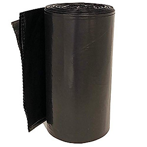 Reli. ProGrade Contractor Trash Bags 55 Gallon (20 Bags w/ Ties) Black 55 Gallon Trash Bags Heavy Duty, Garbage Bags / Construction Bags (2 mil) (55 Gallon - 60 Gallon), Black