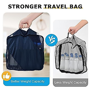 Easortm Packing Cubes for Carry on Suitcase 9 Set, Travel Packing Organizers Durable Luggage Bags for Travel, Suitcase Organizer Bags Set for Man & Women.(Navy Blue)