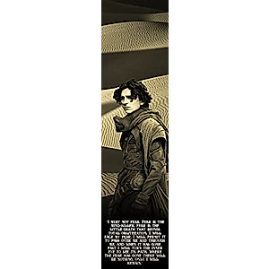 Geekograph Paul Atreides Dune Bookograph Metal Bookmark