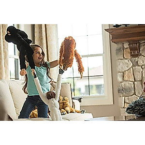 Wild Republic Chimpanzee w/baby plush, Monkey Stuffed Animal, Plush Toy, Gifts for Kids, Hanging 20 Inches