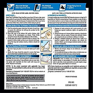 Black Flag Fly Window Trap (Pack of 3)