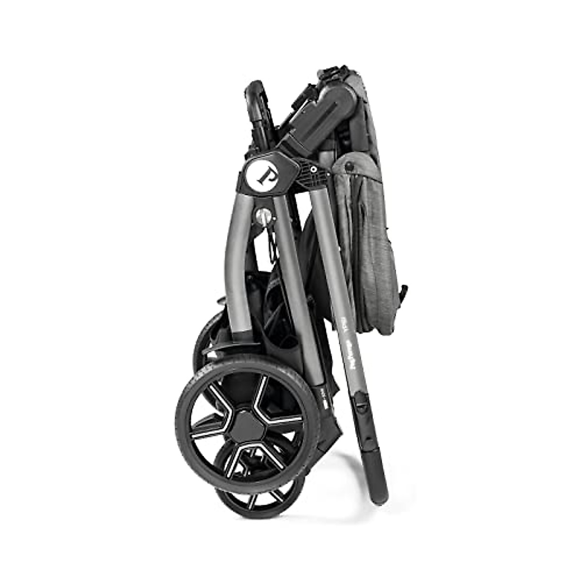 Peg Perego Ypsi Travel System - Includes Ypsi Lightweight Reversible Stroller and Primo Viaggio 4-35 Nido Infant Car Seat - Made in Italy - Atmosphere (Grey)