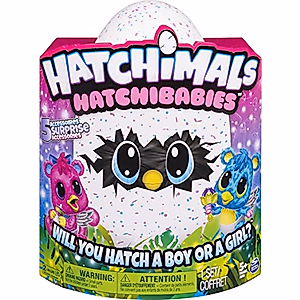 Hatchimals, HatchiBabies Cheetree, Hatching Egg with Interactive Toy Pet Baby (Styles May Vary), for Ages 5 and Up