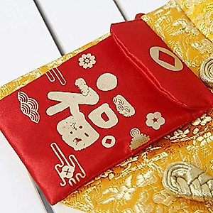 balacoo Pet Costume Dogs Cosplay Chinese Style Tang Dynasty Clothes Funny Cape Pets Dog Cat New Year Dress Up (Yellow Size S)