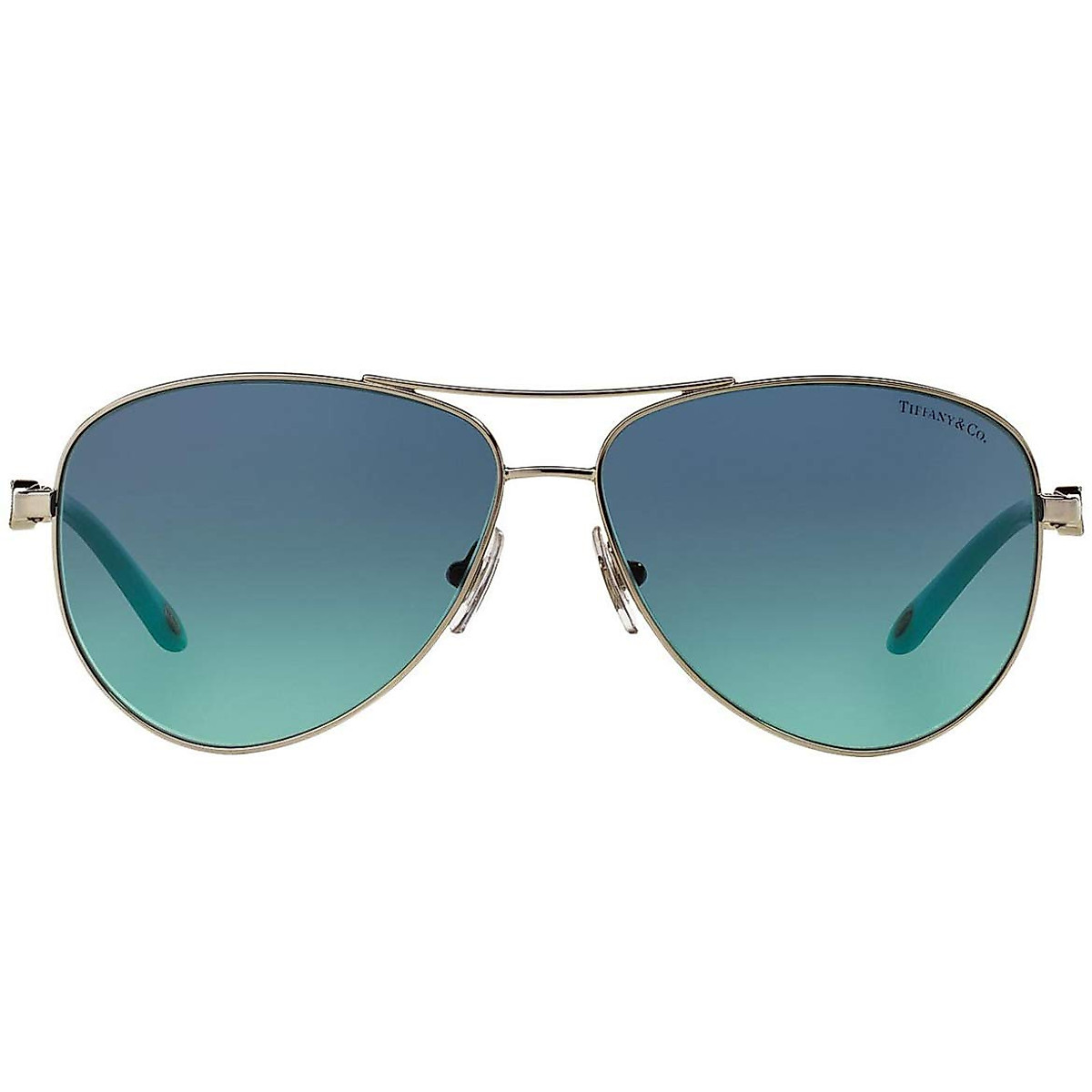 Tiffany TF3049B - 6001-9S Silver TF3049B Pilot Sunglasses Size 58mm