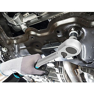 Hazet 900Z 1/2-Inch Socket Set - Black/Blue/Silver (25-Piece)