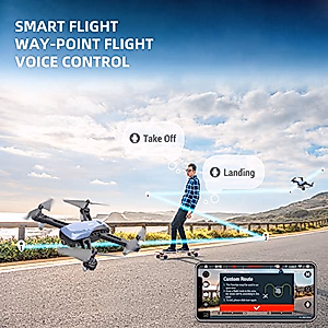 Cheerwing U89S Drone with 1080P Camera for Kids and Adults,WiFi FPV Camera Drone 2.4G RC Drone Quadcopter,One Key Take/Off,Altitude Hold,3D Flip