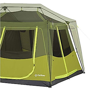 Outdoor Products Camping Tent - Instant Cabin Tent Easy Pop Up | 10 Person Tent | Best Family Tent for Camping, Hiking, Fishing, Backpacking, or The Backyard
