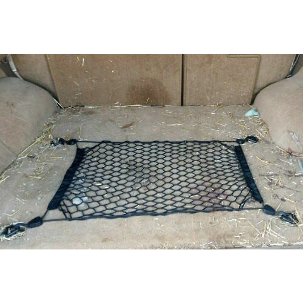 EACCESSORIES EA Rear Trunk Organizer Cargo Net for Mercury Mountaineer 1997-2001– Floor Style Cargo Net for SUV - Premium Mesh Elastic Car Trunk Organizer – Compatible with Mercury Mountaineer