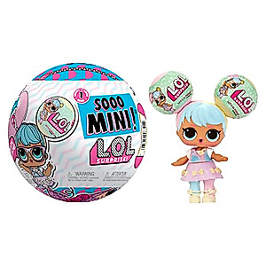 L.O.L. Surprise! Sooo Mini with Collectible Doll, 8 Surprises, Mini L.O.L. Surprise! Balls, Limited Edition Dolls- Great Gift for Girls Age 4+