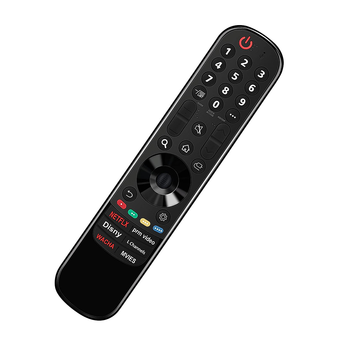 MR21GA MR21GC Replaced Remote Control - ALLIMITY - fit for LG 2021 4K UHD HDTV OLED Smart TV AN-MR21GA AN-MR21GC Remote Control OLED77A1PUA 50UP7100ZUF 55NANO85APA 65QNED95UPA 86NANO75UPA