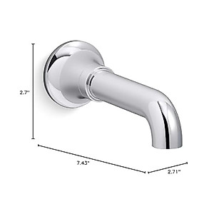 TONE® TUB SPOUT LESS DIVERTER