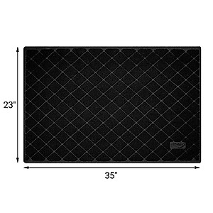 Niubya Premium Cat Litter Mat, Litter Box Mat with Non-slip and Waterproof Backing, Litter Trapping Mat Soft on Kitty Paws and Easy to Clean, Cat Mat Traps Litter from Box