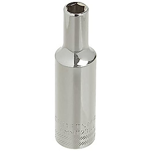 CRAFTSMAN Deep Socket, SAE, 3/8-Inch Drive, 1/4-Inch, 6-Point (CMMT23144)