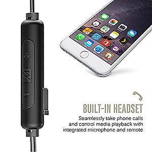 MEE audio BTN 2-Pin Bluetooth Wireless Adapter Cable with Qualcomm aptX for Massdrop and Other 2-pin in-Ear Monitors