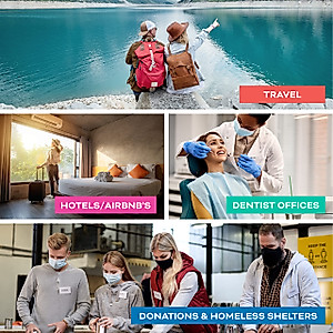 148 Individually Packaged Quality Large Head Medium Bristle Disposable Bulk Toothbrushes - Multi Color Pack - Convenient & Affordable - for Travel, Hotels, Airbnb, Relief Missions, Donations & More