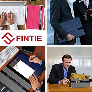 Fintie S Pen Holder for Samsung S Pen (PX510/PX710/PT870), Premium Vegan Leather Cover Sleeve Pouch Compatible with Galaxy Tab S9 Ultra/S9 FE/S8 Ultra/S8+/S6 Lite, Black