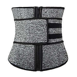 Women's Waist Trainer Sauna Belt Hourglass Body Shaper Neoprene Sweat Corset for Weight Loss
