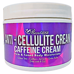 Cellulite Cream, Caffeine Cellulite Cream, Caffeine Cream, Anti Cellulite Cream - Massage Moisturizing Body Cream, Firming and Tightening Cream with Green Tea and Coffee extract. Made in USA