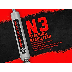 Rough Country N3 Steering Stabilizer for 1999-2004 Ford Super Duty - 8748930