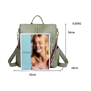 AAOTE Ladies Backpack Leisure Travel Bag Student School Bag