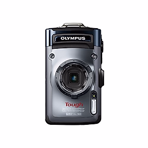 Olympus TG-1iHS 12 MP Waterproof Digital Camera with 4x Optical Zoom,Silver