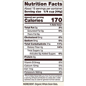 Bob's Red Mill Gluten Free Organic Steel Cut Oats, 24 Ounce (Pack of 4)