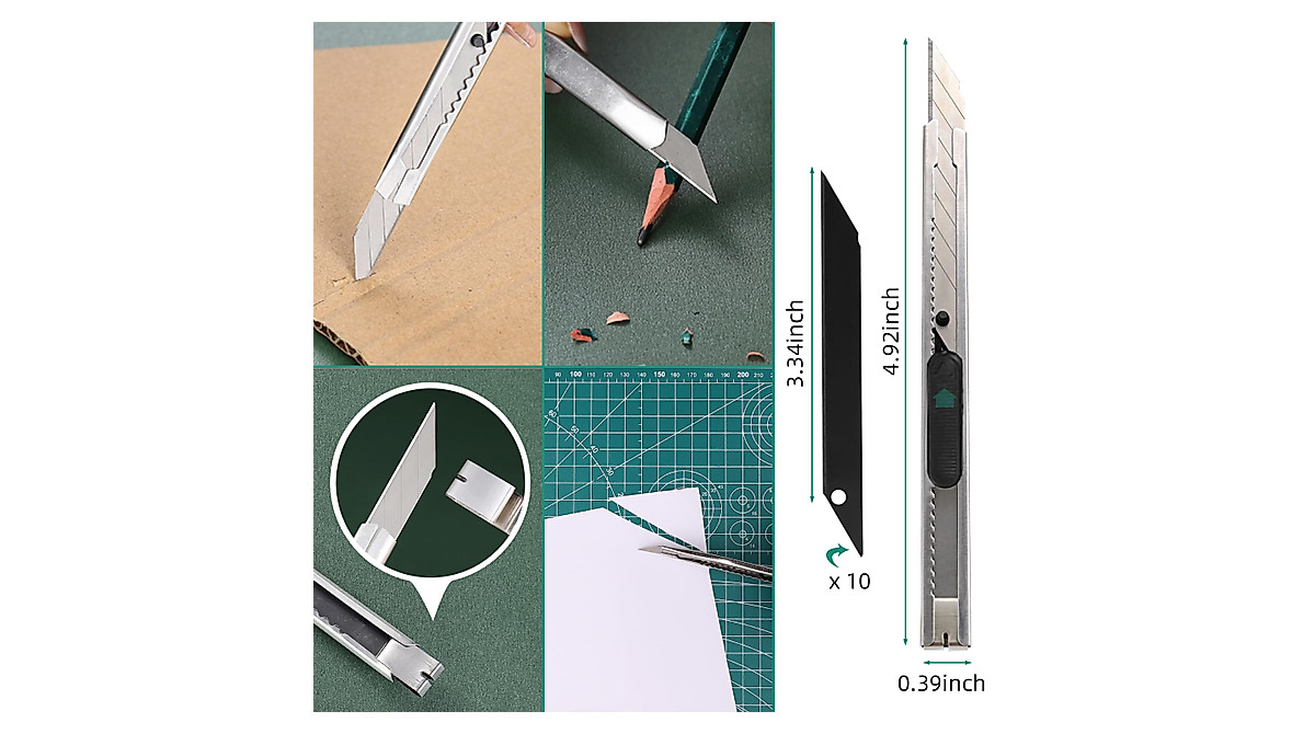 Exacto Knife Set & Craft Mat Kit | 55-PC Precision Art