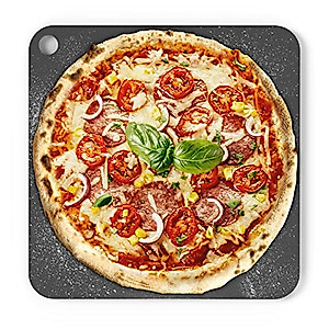 Chef Pomodoro Pizza Steel for Oven, 13 x .25 Thick, Baking Steel for Oven, Baking Steel Pizza Stone for Grill and Oven, Original Baking Steel, Artisan Steel (13-Inch)