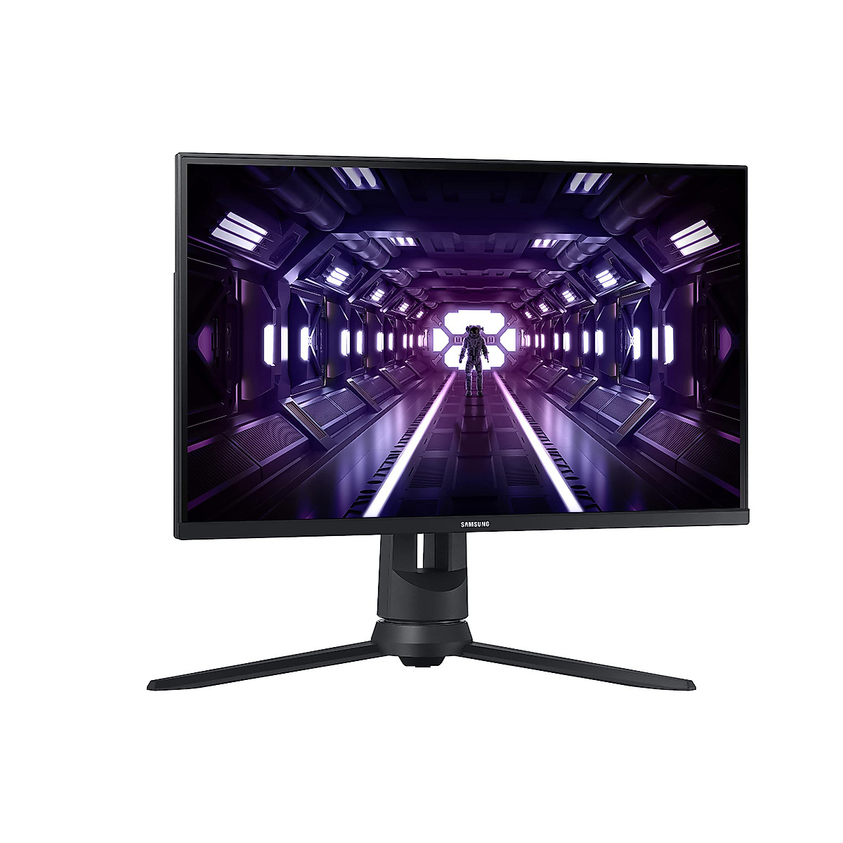 SAMSUNG Odyssey G3 Series 27-Inch FHD 1080p Gaming Monitor, 144Hz, 1ms, 3-Sided Border-Less, VESA Compatible, Height Adjustable Stand, FreeSync Premium (LF27G35TFBNXZA)