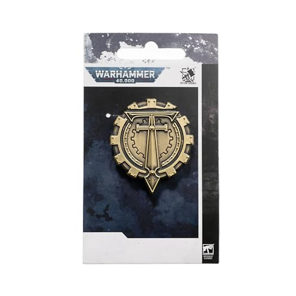Starforged Collegia Titanica Pin Adeptus Mechanicus Titan Legion Pin Badge Warhammer 40000
