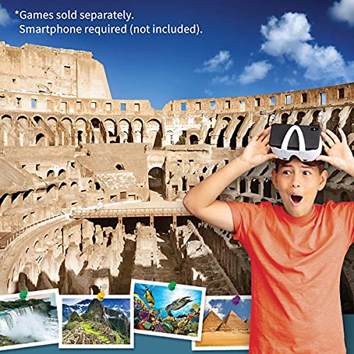 Abacus Brands VR Replacement Goggles - Only for Abacus Brands and Professor Maxwell's Virtual Reality STEM Learning and Activity Sets (Kits Sold Separately)