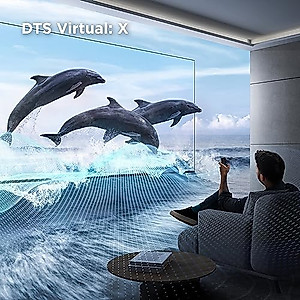 TCL 3.1ch Sound Bar with Wireless Subwoofer, (S4310, 2023 Model), Built-in Center Channel, Dolby Audio, DTS Virtual:X, Bluetooth, Wall Mount and HDMI Cable Included,Black