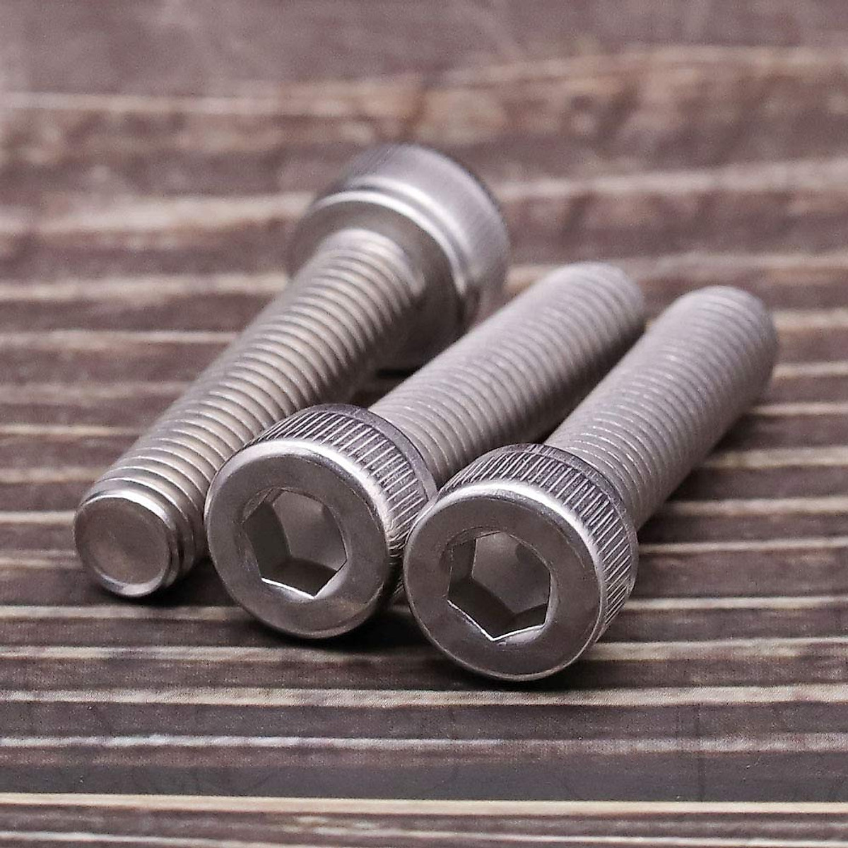 5/16-18 x 3/4" Socket Head Cap Screws, 304 Stainless Steel 18-8, Allen Hex Drive, Coarse Thread UNC, 12 PCS