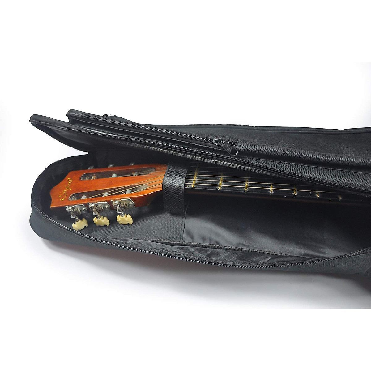 Faswin 41 Inch Acoustic Guitar Padded Gig Bag with 6 Pockets, Pick Sampler and Guitar Strap