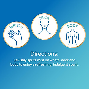 Calgon Fragrance Body Mist, Morning Glory, 8 fl oz