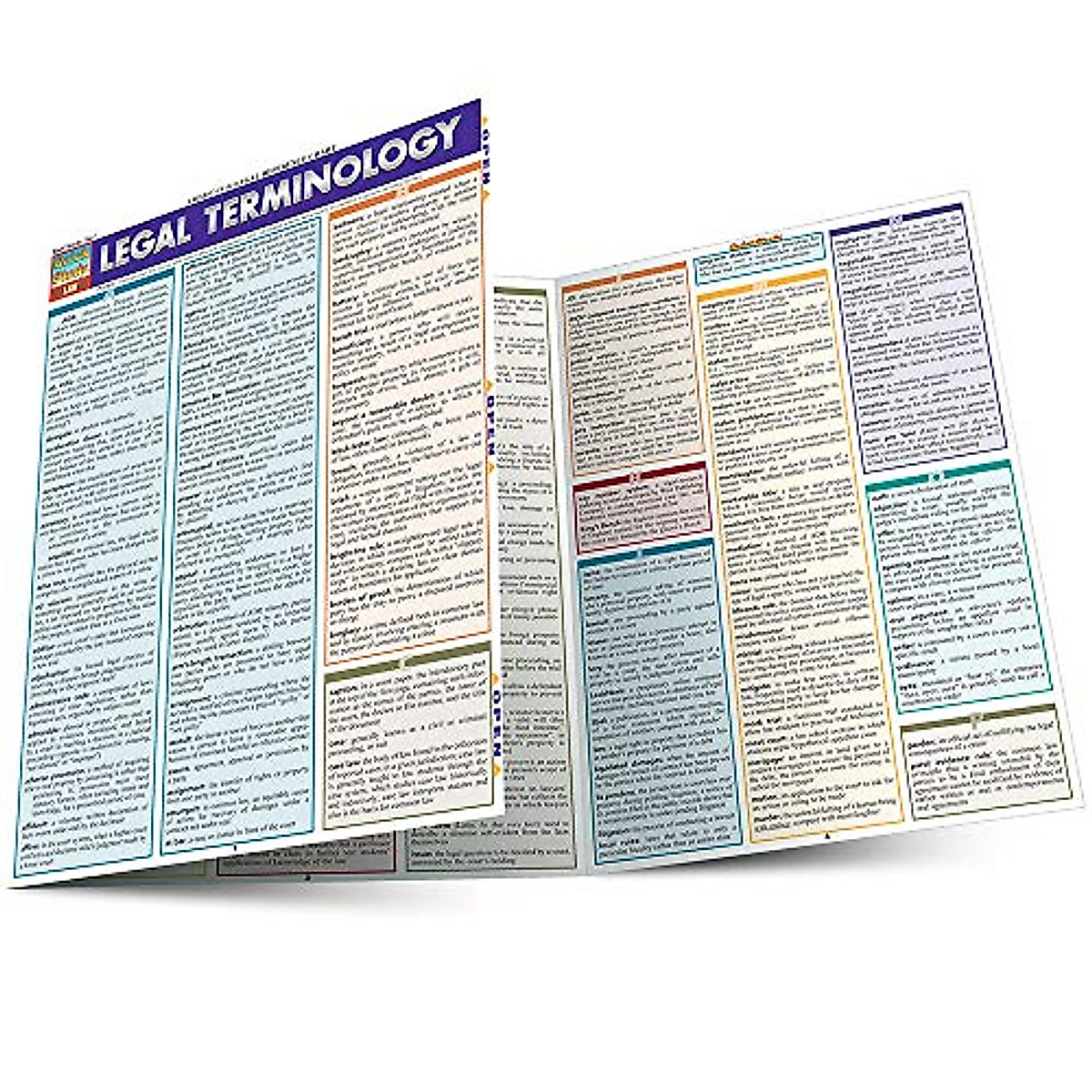 Legal Terminology QuickStudy Laminated Reference Guide (QuickStudy Law)