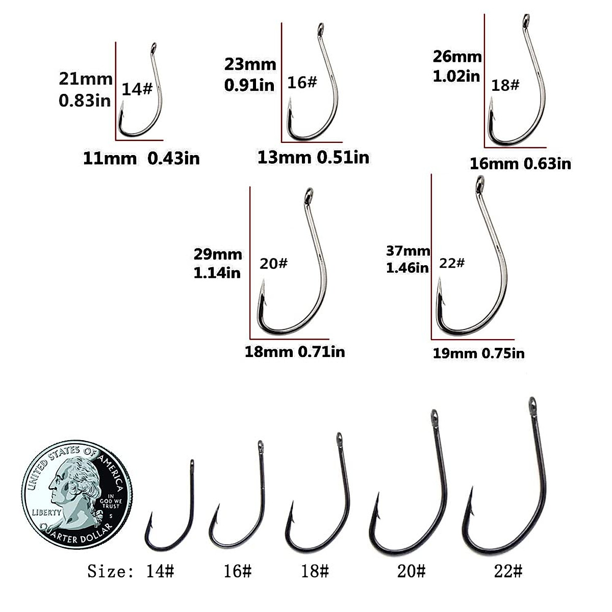 High-Strength 49 Strands Steel Surf Fishing Rigs with 2 Hooks,Saltwater Fishing Assecories Nylon-Coating Steel Wire with Hooks Swivels Snap Connect 2 Arm Rig (Hook Size 14#)