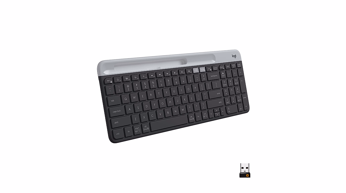 Logitech K585 Multi-Device Wireless Keyboard - Compact & Modern