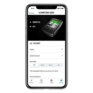 Wahoo ELEMNT Bolt V2 GPS Cycling/Bike Computer, Black